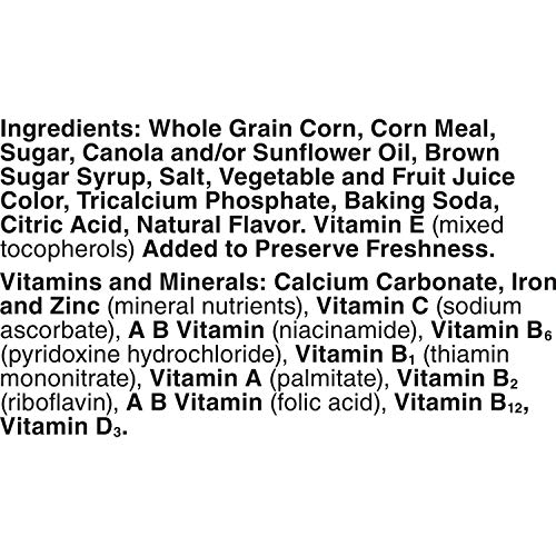 Berry Berry Kix Whole Grain Breakfast Cereal, Crispy Corn Cereal, Family Size, 18 oz