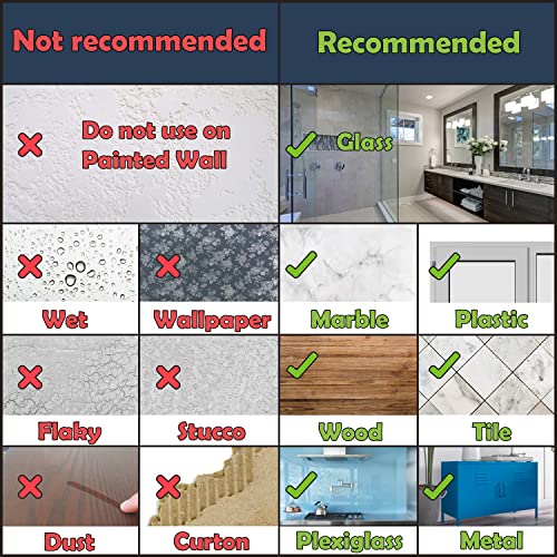 GLUIT Adhesive Hooks Medium 6 Pack and Large 6 Pack for Hanging Heavy Duty Wall Hooks 22 lbs Self Adhesive Towel Hook Waterproof Transparent Hooks for Keys Bathroom Shower Outdoor Kitchen