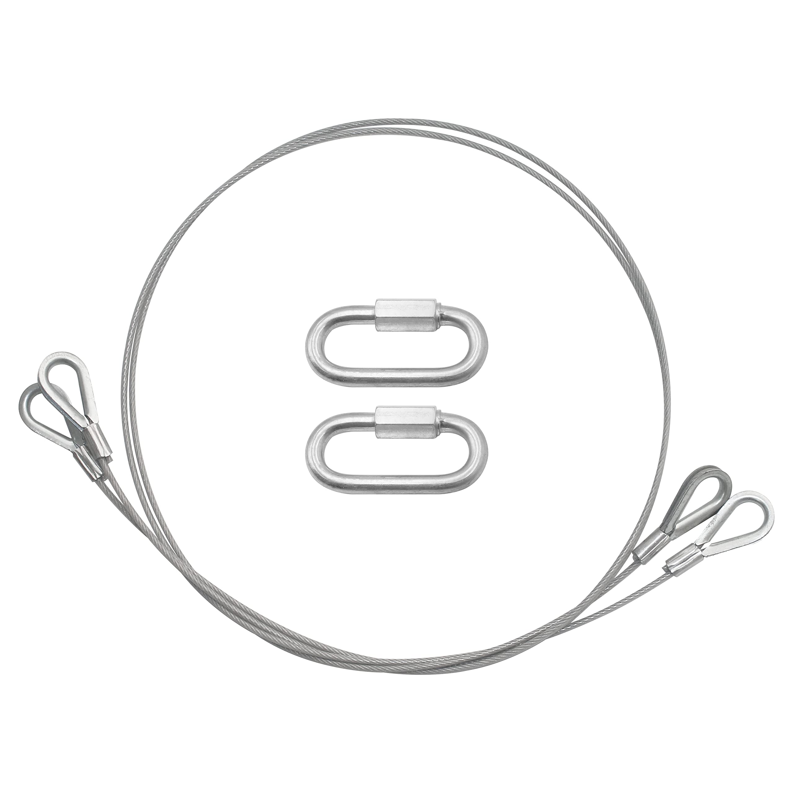 Bylot 2 PCS Lift Cables with EZ Spring Clips Replacement for Lift Assist System 40101042GS
