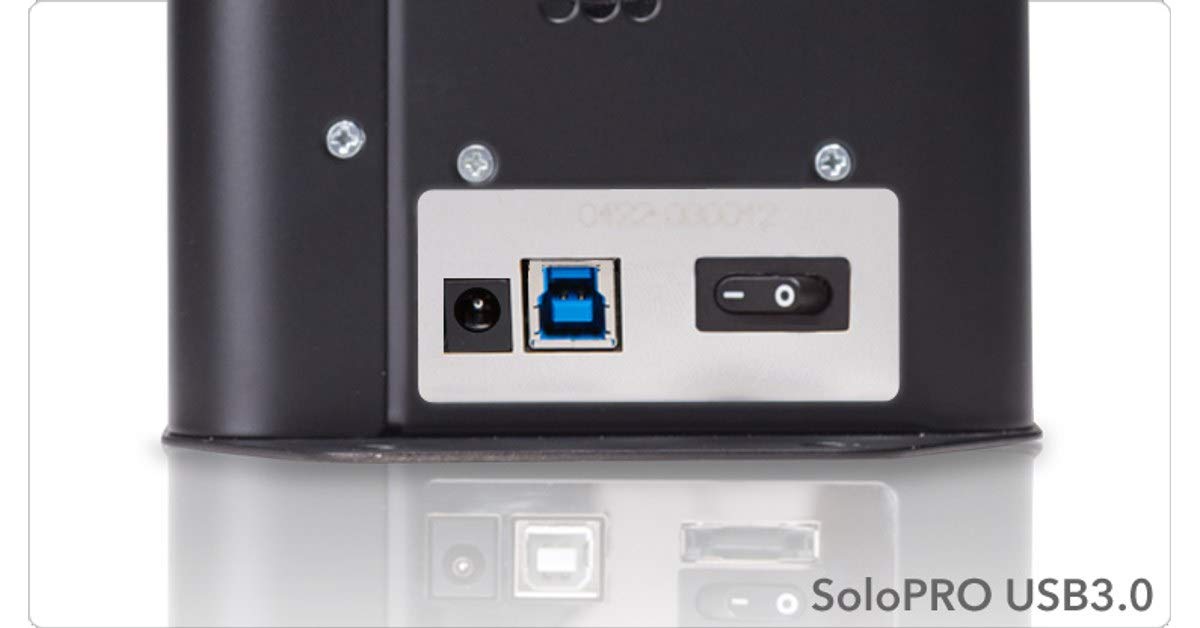 ioSafe SoloPRO 4TB Fireproof & Waterproof External Hard Drive, Black (SM4TB1YR)