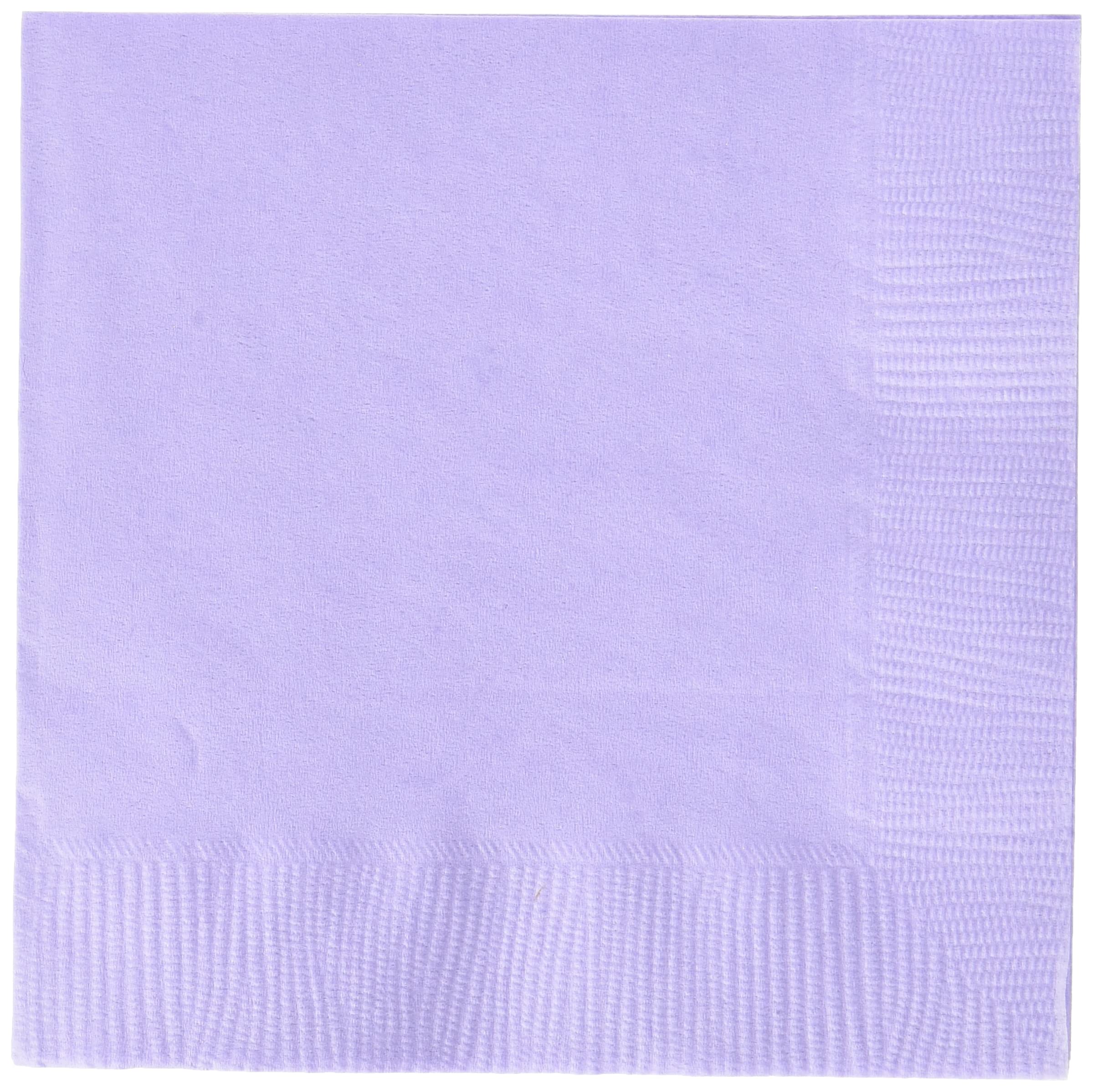 Lavender Beverage Party Paper Napkins