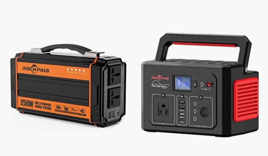 T POWER 15V Charger for Rockpals Rockpower NinjaBatt Okpro Portable Power Station 200W 250W 300W & 500 Watt Solar Generator Ac Dc Adapter Power Supply