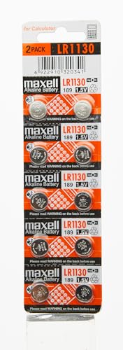 Maxell LR1130 2 Pack
