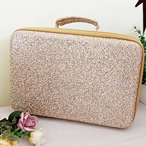 Diamond Painting Storage Containers with 60 Bottles, Small Bead Organizer Accessories Tools Box for Seeds Crafts