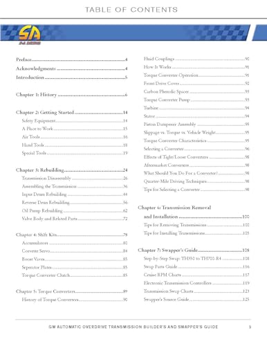 GM Automatic Overdrive Transmission Builder's and Swapper's Guide (Sa Design)
