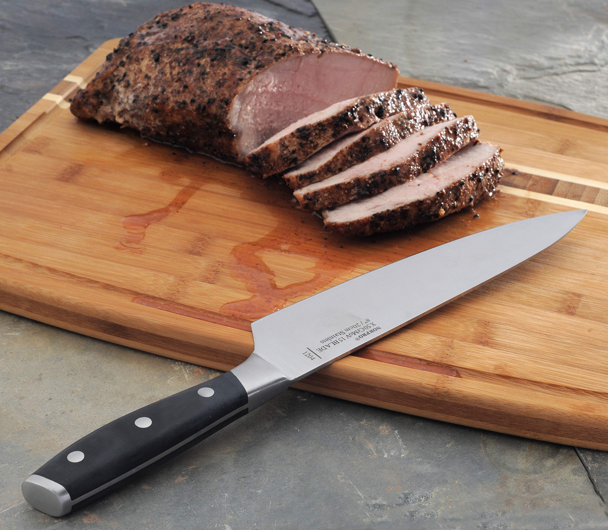 Norpro Stainless Steel 8-Inch Chef's Knife