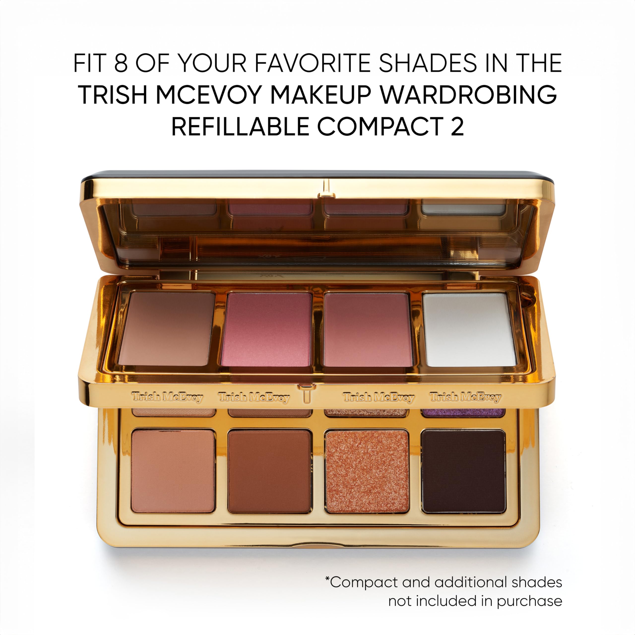 Trish McEvoy Glaze Eye Shadow Refill, Cream, 0.04 OZ / 1.4 G