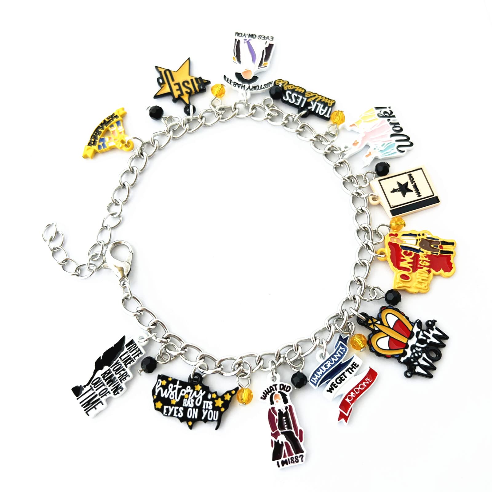 AYJBDGR Universe of Fandoms Broadway Charm Bracelet Gifts for and Women