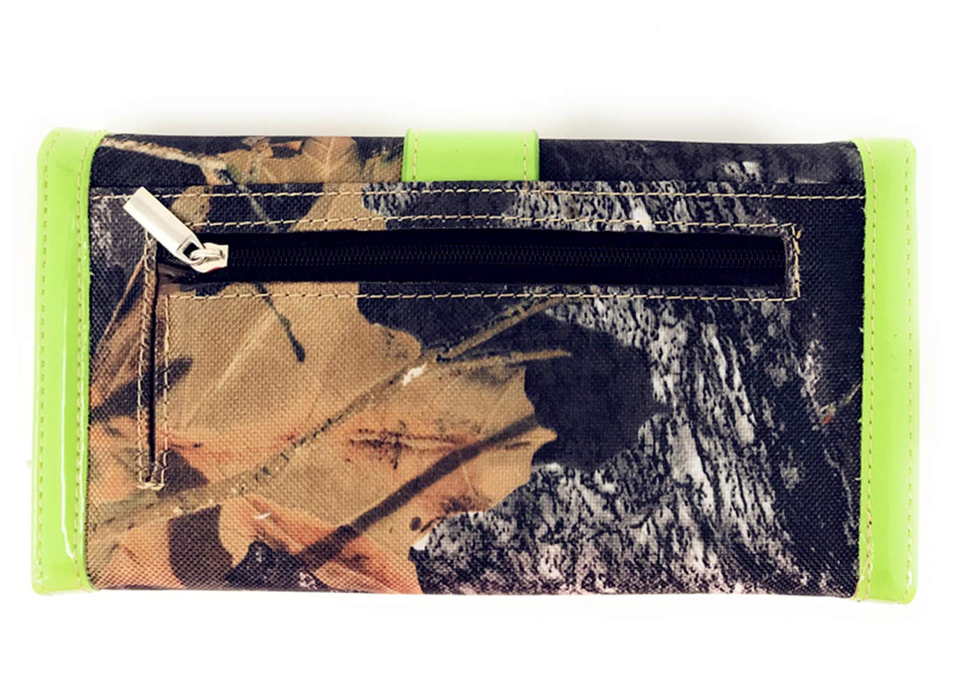 GoCowgirl Western Concealed Carry Gun Belt Buckle Purse Camouflage Handbag Camo W Matching Wallet (Black)