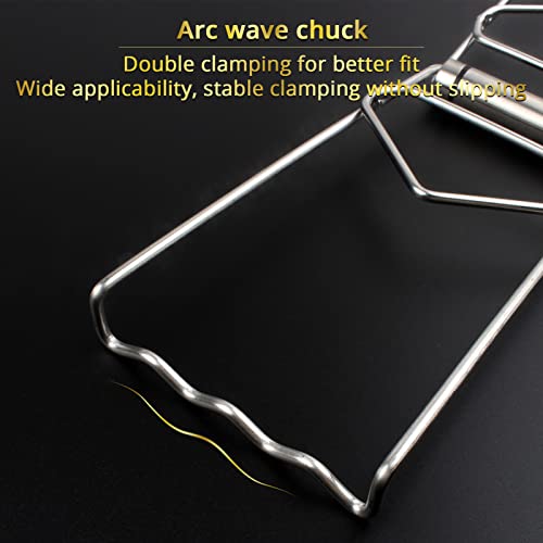 DEFUTAY Stainless Steel Dish Plate Clip,Kitchen Folding Hot Dish Plate Clips,Bowls Clamp Holder Tong for Hot Microwave, Oven,Pots