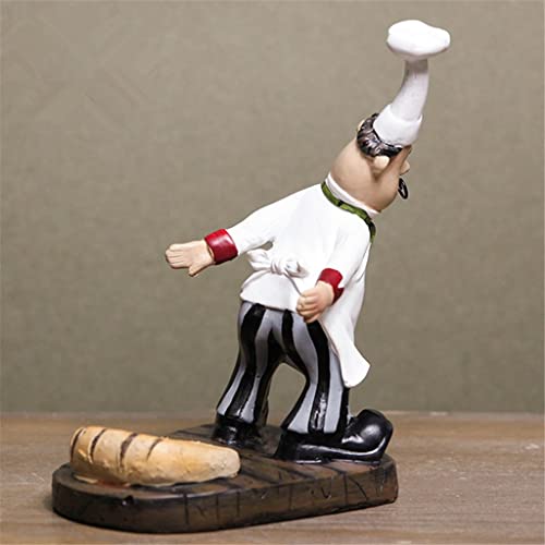 DOUBA Statue Decorative Accessories Home Chef Wine Rack Sculpture Upholstery Home Decor Craft