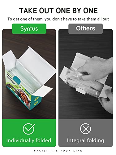 Syntus Slow Cooker Liners, Cooking Bags Large Size Crock Pot Liners Disposable Pot Liners Plastic Bags, Fit 3QT to 8QT for Slow Cooker Crockpot Cooking Trays, 13"x 21" 1 Pack (30 Liners)
