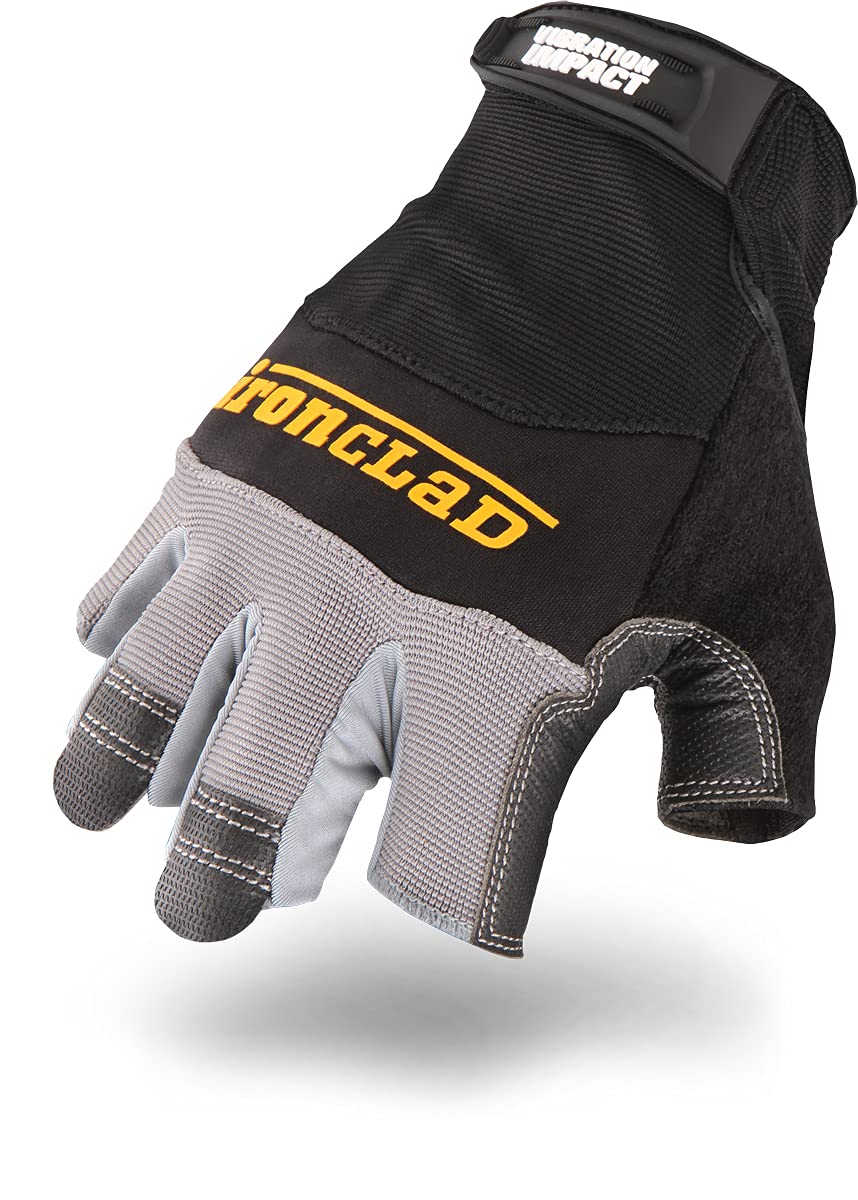 Ironclad MFI2-02-S Mach 5 Impact Glove, Small , Black