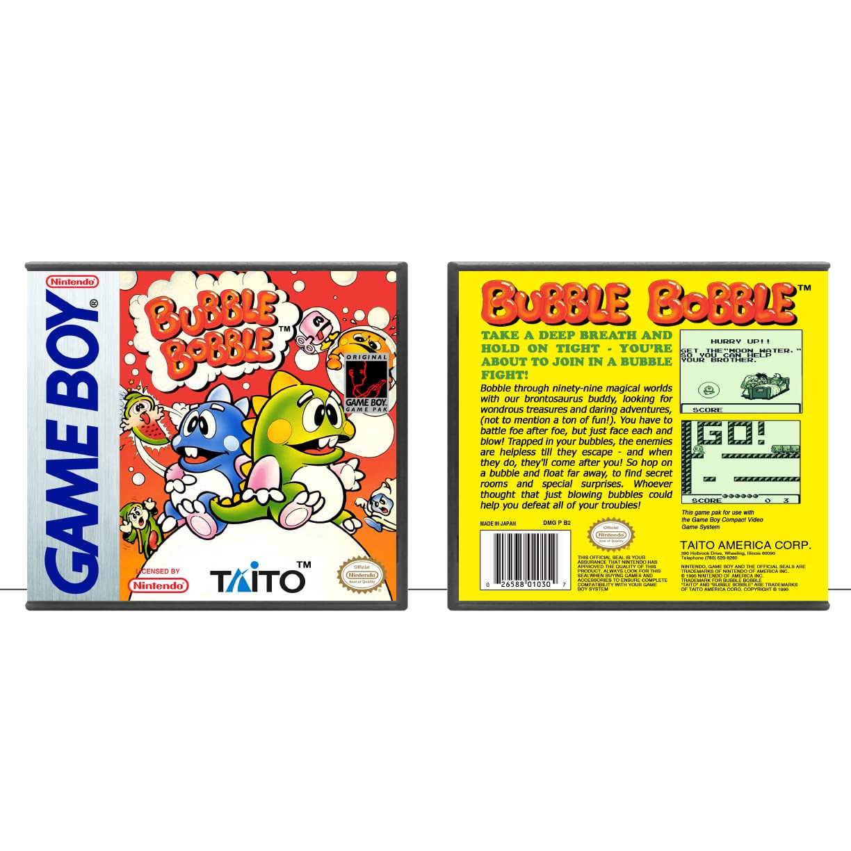 Bubble Bobble | (GB) Game Boy - Game Case Only - No Game