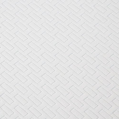 Olee Sleep 10 Inch EOS Multi Layer Gel Infused Memory Foam Mattress, Queen, White