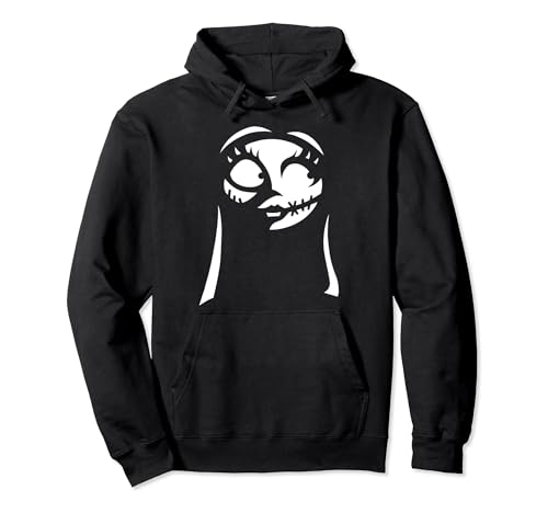 Disney The Nightmare Before Christmas Sally Big Face Pullover Hoodie