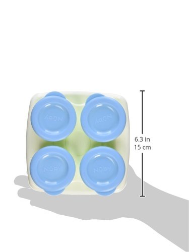 Nuby Garden Fresh 4pk Fresh Food Pods in Tray (Colors May Vary)