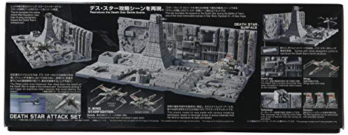 Bandai Hobby Star Wars Death Star Attack Set "Star Wars" 1/144, White