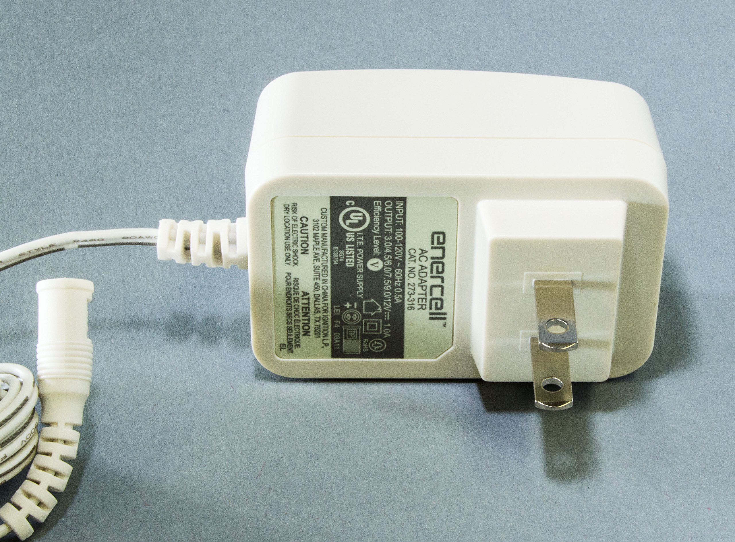 Universal 1000MA AC Adapter by Electronix Express (Device tip Plugs not Included)