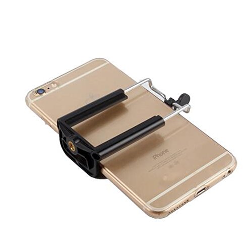Walway Tripod Mount Adapter, Universal Cell Phone Clip Holder Camera Bracket Smartphone Attachment for iPhone 13PRO MAX/12/11/11PRO/ Samsung Galaxy S22 Ultra/ S21/ Note and More