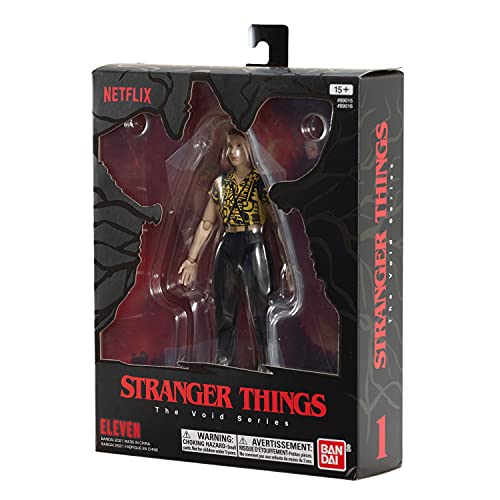 Bandai Namco - Stranger Things - Eleven (Yellow Outfit), 6β Hawkins Figure Collection Action Figure