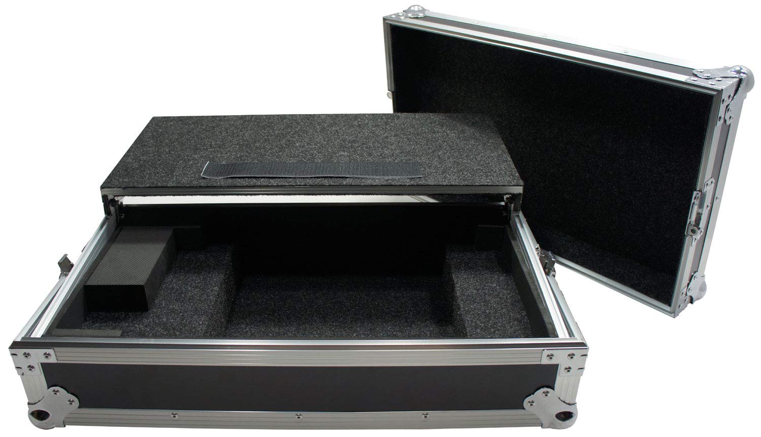 Harmony Audio HCDDJSBLT Flight Glide Laptop Stand Road DJ Case Compatible with Pioneer DDJ-SB3 (case only)