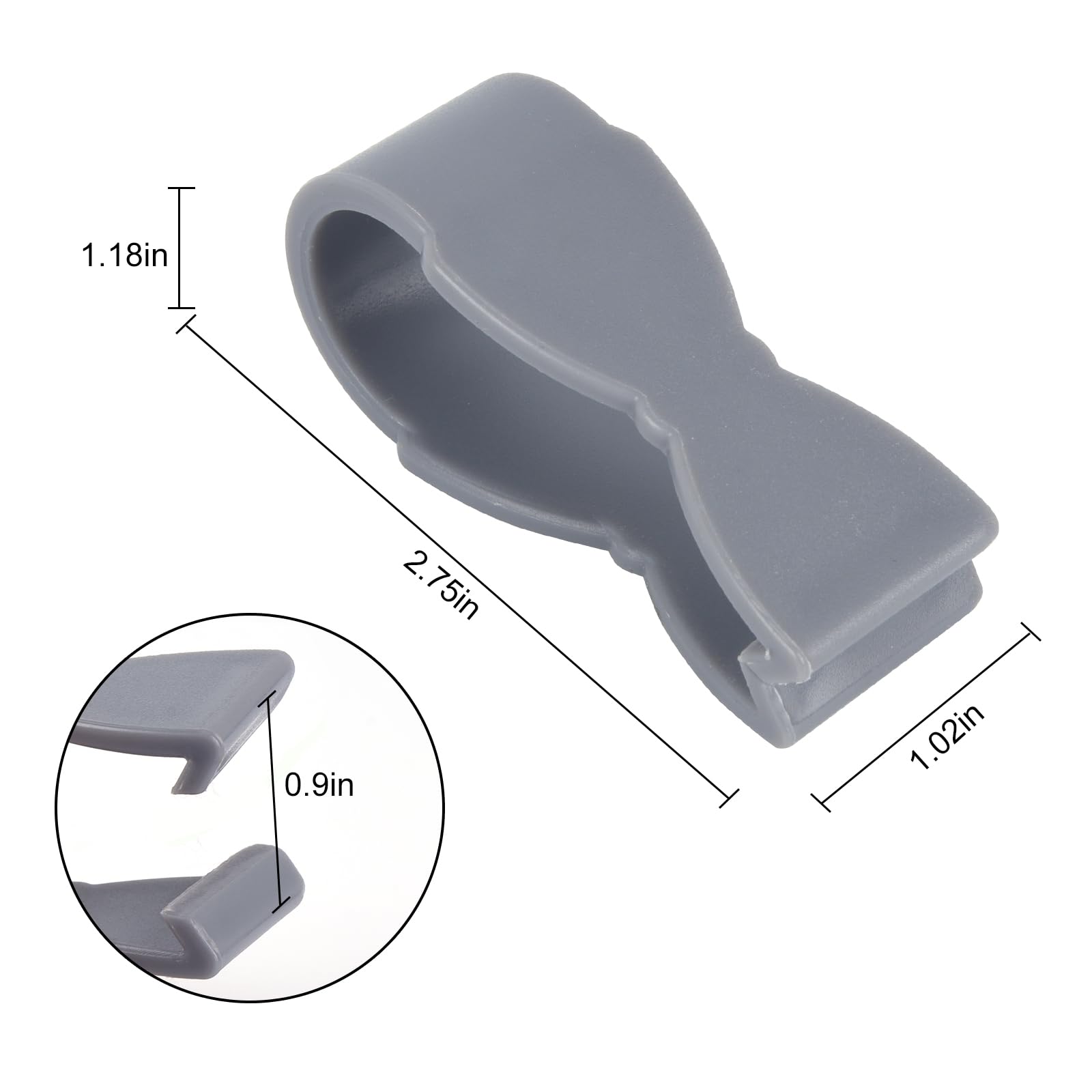 MAOUDA Towel Clips for Kitchen (4 Pack) - Keeps Towel from Falling - Suitable for Kitchen，Oven Handle, Bathroom Towel Rack, Dishwasher，Stove - No More Towels on The Floor