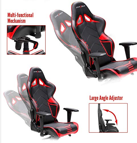 DXRacer Craft Pro Gaming Chair, Extra Large, Black/Red4
