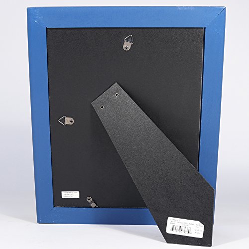 Lawrence Frames 8x10 Durham Weathered Navy Blue Wood Picture Frame