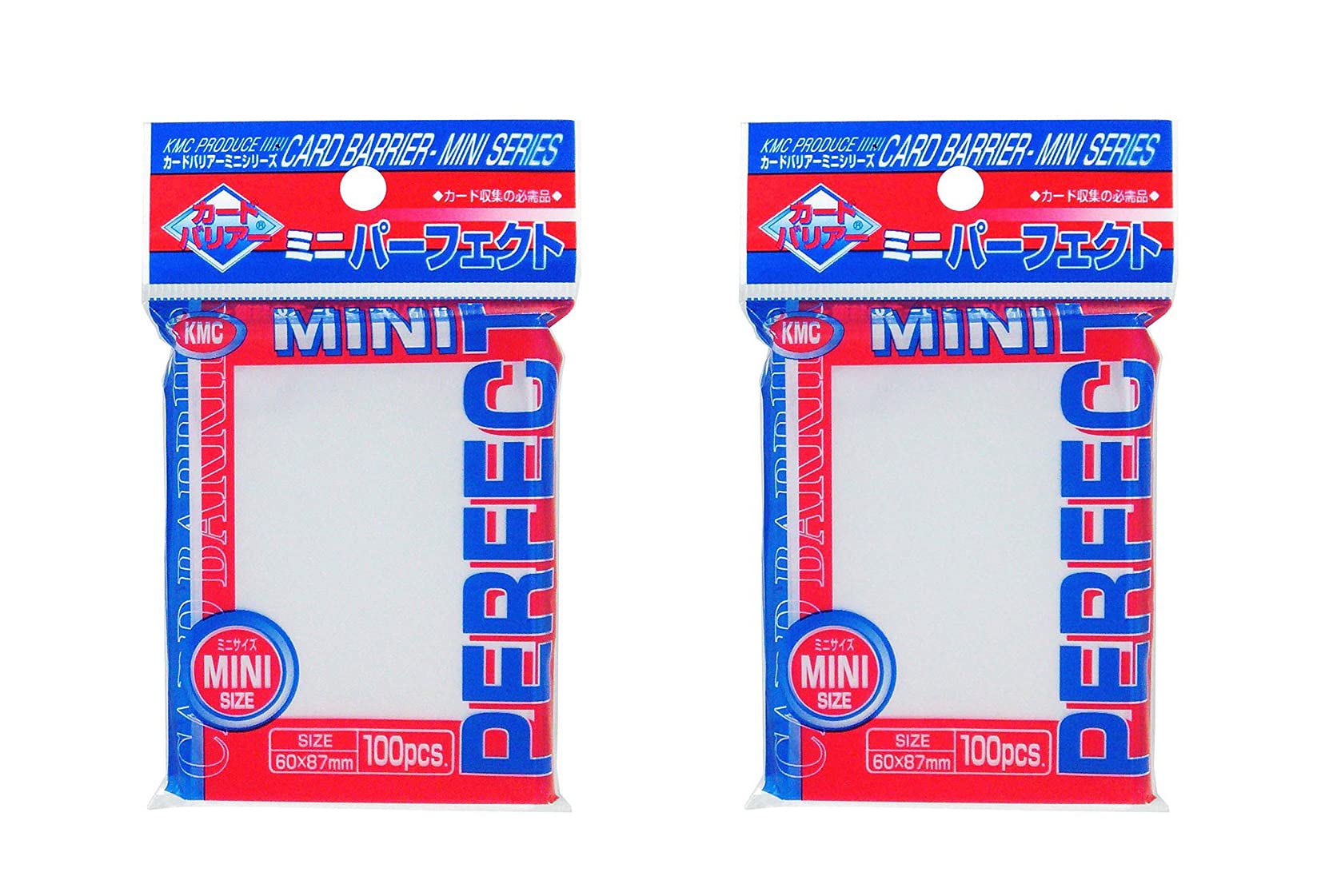 KMC Sleeves KMC Perfect Size Inner Sleeves €“ Mini Size 100 Sleeves Per Pack - 2 Packs