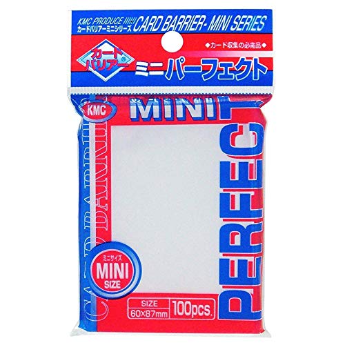 KMC Sleeves KMC Perfect Size Inner Sleeves – Mini Size 100 Sleeves Per Pack - 5 Packs