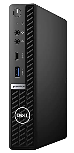 Dell OptiPlex 5090 CWKC3-N Home & Business Mini Desktop (Intel i5-11500T 6-Core, 8GB RAM, 256GB SATA SSD, Intel UHD 750, USB 3.2, Display Port, Black, Win 11 Pro) Refurbished (Renewed)