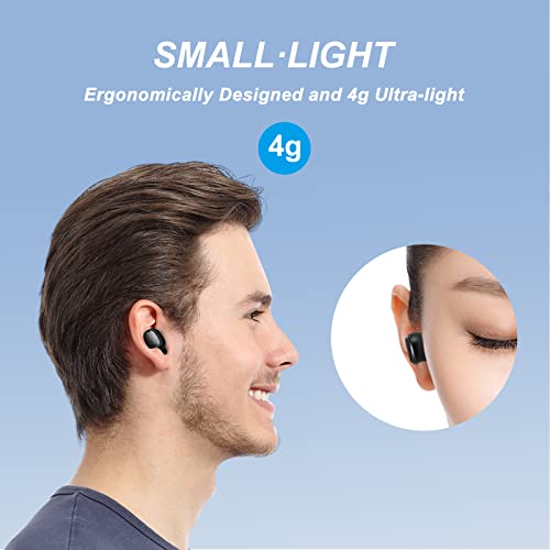LCYDZ Wireless Earbuds Bluetooth, 5.2 Headphones, Noise Cancelling Earbuds Stereo Sound, Deep Bass & with Charging Case Air Buds Pro Touch Control,with Built-in Microphone Phone/Android/iOS, Black