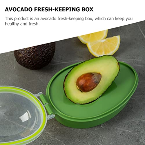 DOITOOL Avocado Keeper Reusable Avocado Storage Container individual Avocado Saver Avocado Holder Organizer for Refrigerator Fridge to Keep Avocado Fresh
