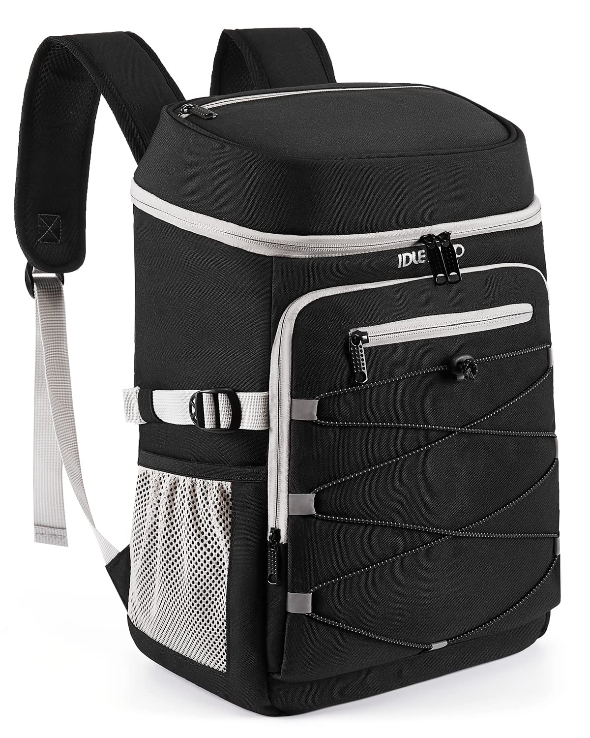Backpack Cooler Insulated Leak Proof 36 Cans for Women Men, Waterproof Backpack Cooler Bag with Double Decks, Portable Lightweight Lunch Backpack Work Beach Travel Camping Picnic Fishing Hiking Cooler