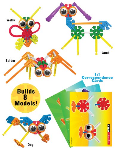 K’NEX Education – Kid K’NEX Group Building Set – 131 Pieces – Ages 3+ – Preschool Educational Toy