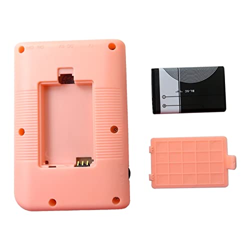 Built-in 500 Classic Games Support 8-bit FC games Handheld Retro Video Game Console Gameboy Kids Gifts (Pink)