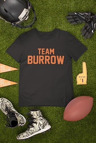 Expression Tees One-Piece Team Burrow 6 Months Black Romper