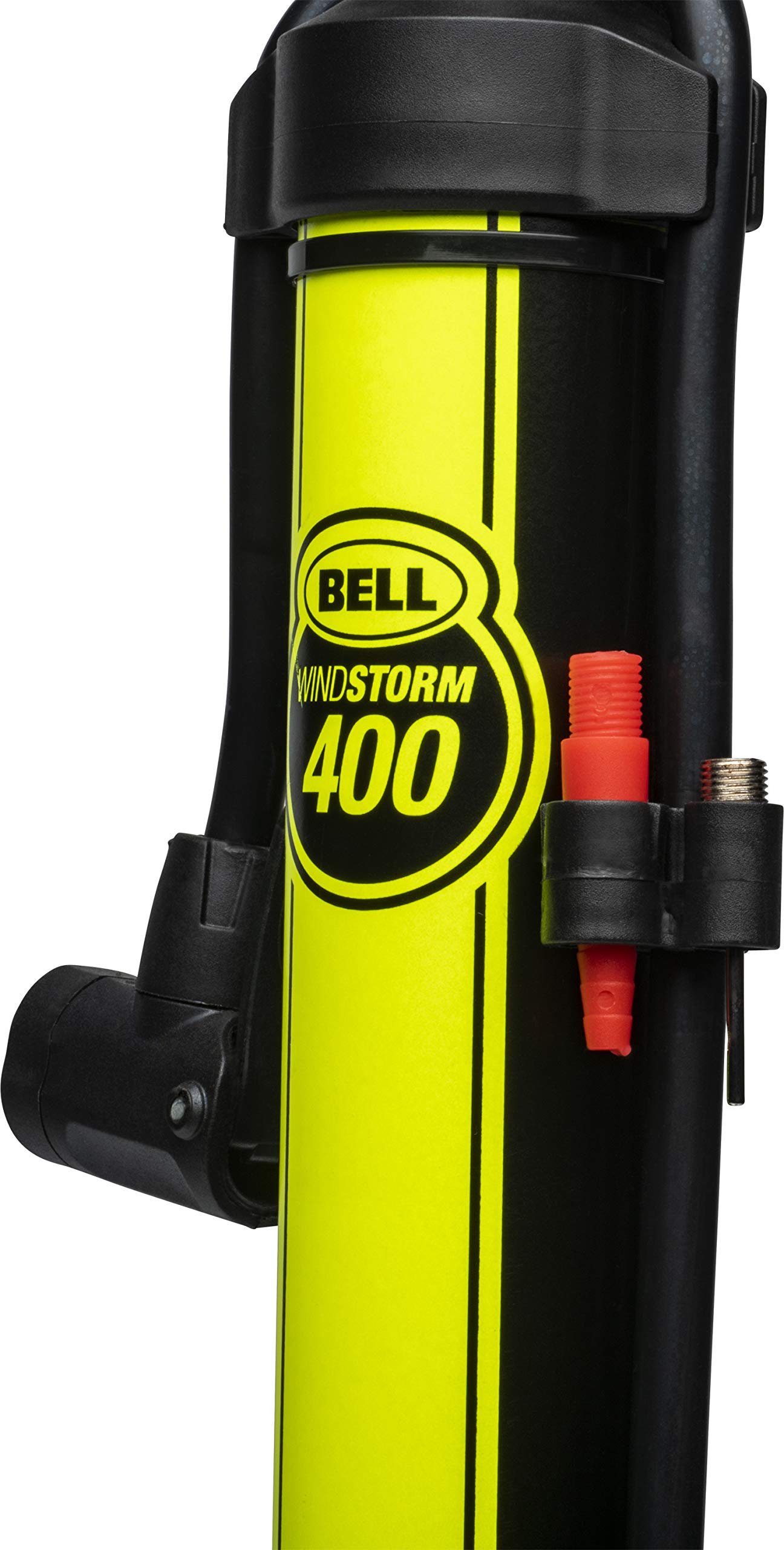Bell Windstorm 400 High Volume Floor Pump, Yellow/Black