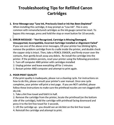 OCProducts Remanufactured Canon PG-210XL Ink Cartridge Replacement for Canon MX320 MX420 MX340 iP2700 MP495 MP490 Printers (1 Black)