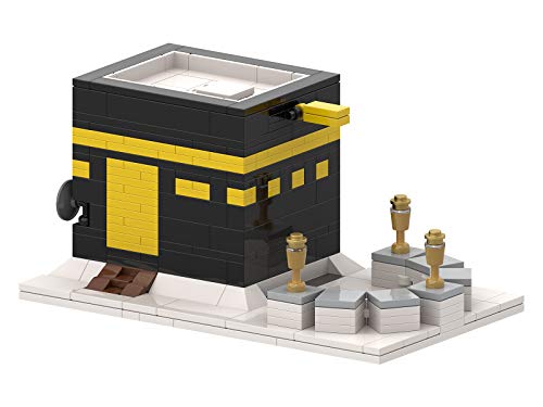 Kaaba Bricks Islamic Toy Building Blocks Set Included Guide of 64 Steps Durable Quality Brain Booster Maze Puzzle Islamic Educational DIY Building Kit Ideal for Boys Girls Preschool (325 Pieces)