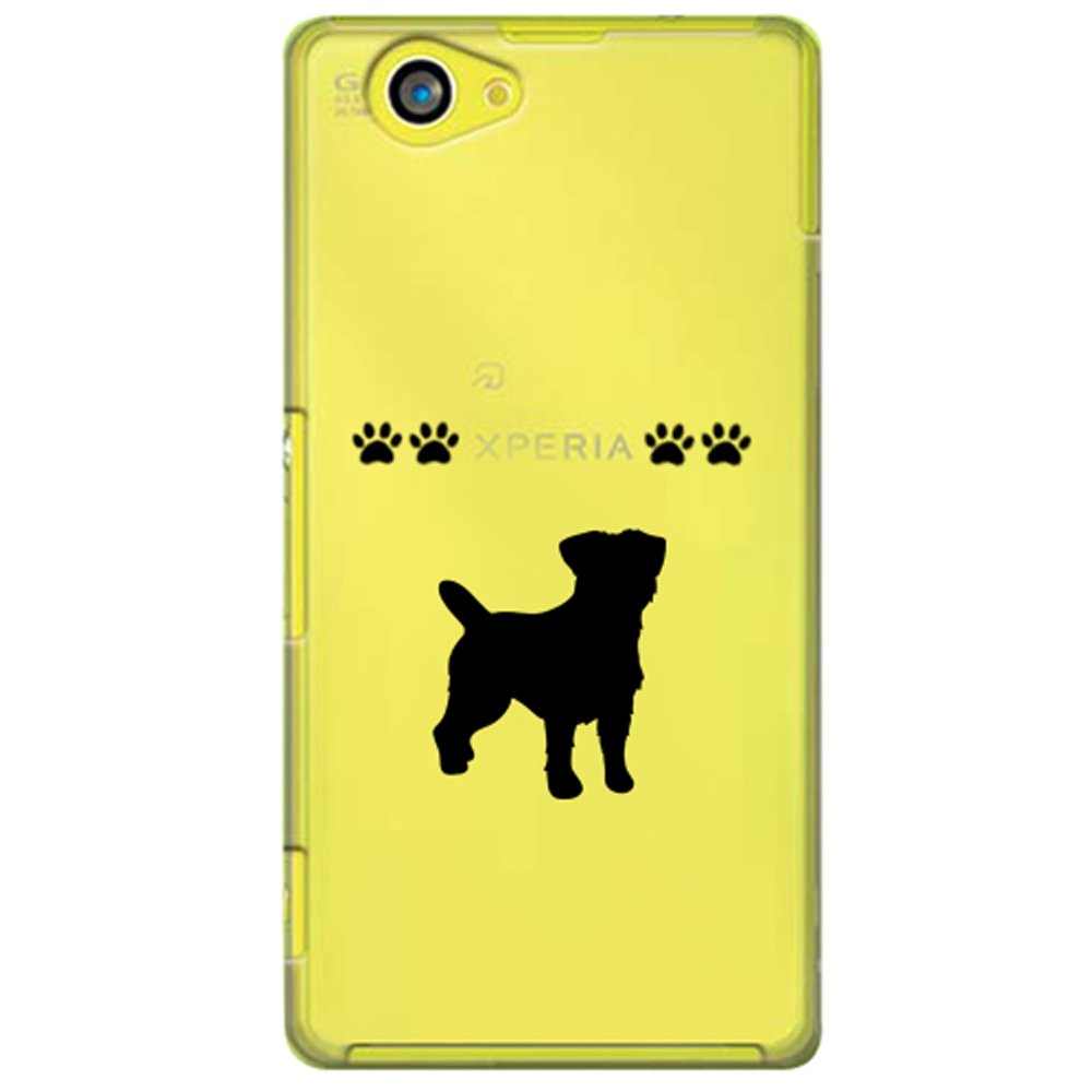 otas Xperia Z1 f SO-02F Clear Hard Case Jack Russell Terrier 888-28269