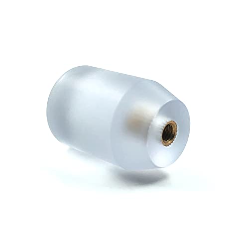 Bullet Top Ball Top Handle for Sanwa JLF-TP-8YT joystick Seimitsu Pro Edition Joystick Replacement top handle (Smoke Clear)