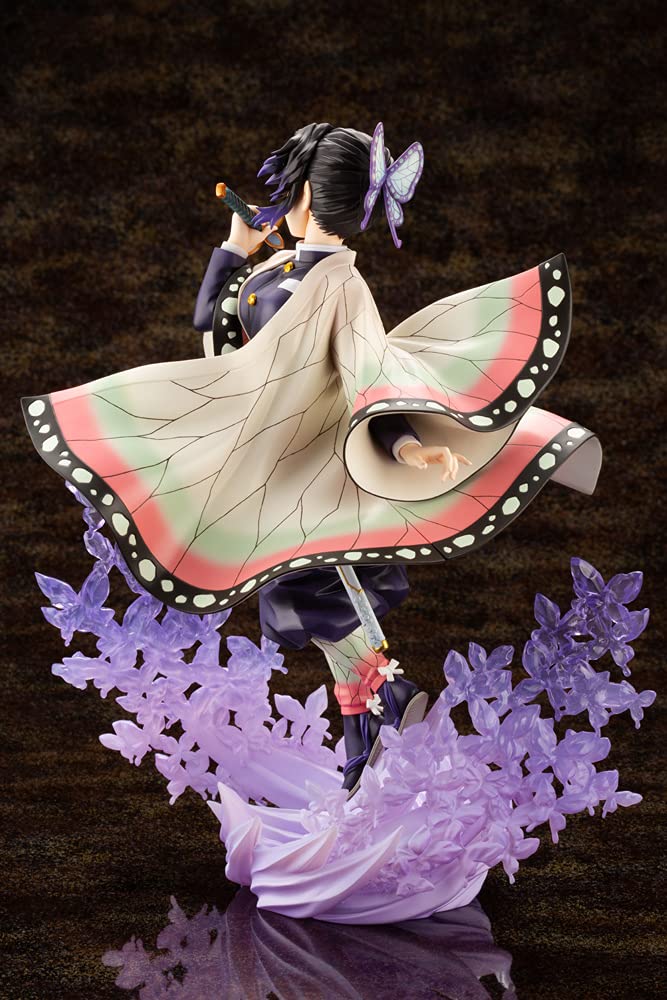 Kotobukiya Demon Slayer: Kimetsu no Yaiba; Shinobu Kocho ArtFX J Statue, Multicolor