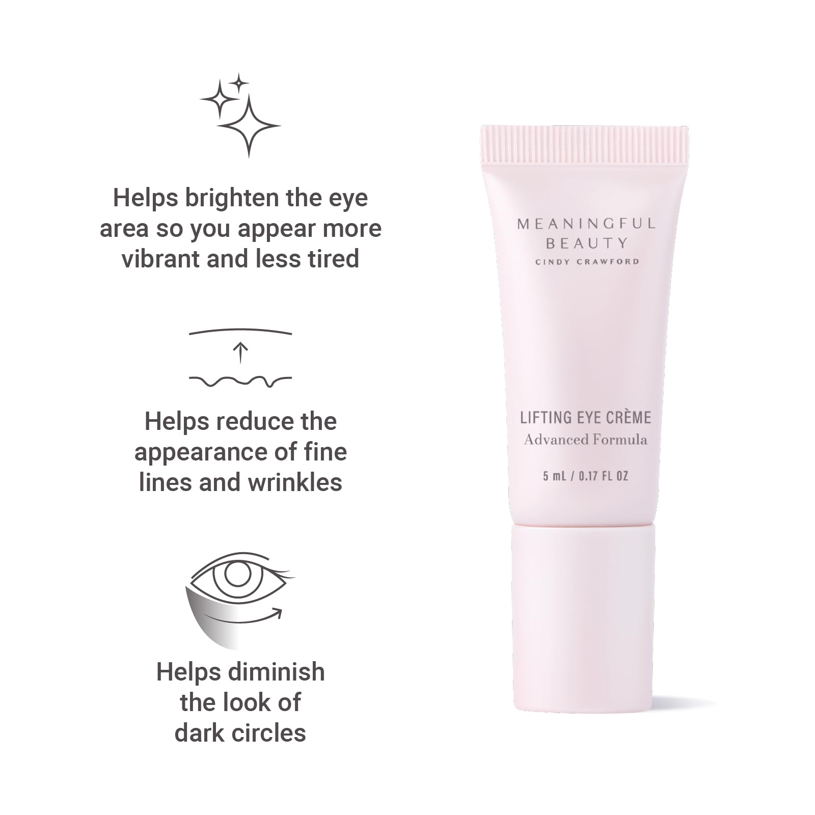 Meaningful Beauty Lifting Eye Crème Advanced Formula Under Care, Pack of 1