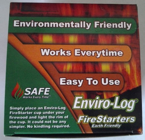 Fire Starter,Cup,8 Count by Enviro-Log