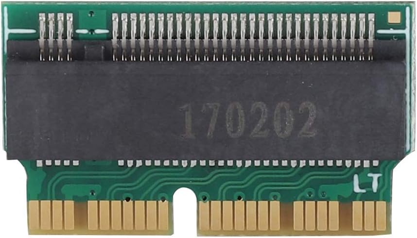 ASHATA Hard Disk to NVME SSD Adapter Concerter Card for 2013 2014 2015 MAC Book Air A1465 A1466 and for MacBook Pro A1398 A1502 SSD.