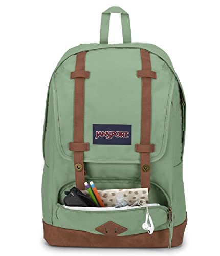 JanSport Cortlandt 15-inch Laptop Backpack-25 Liter Travel Pack, Loden Frost, One Size