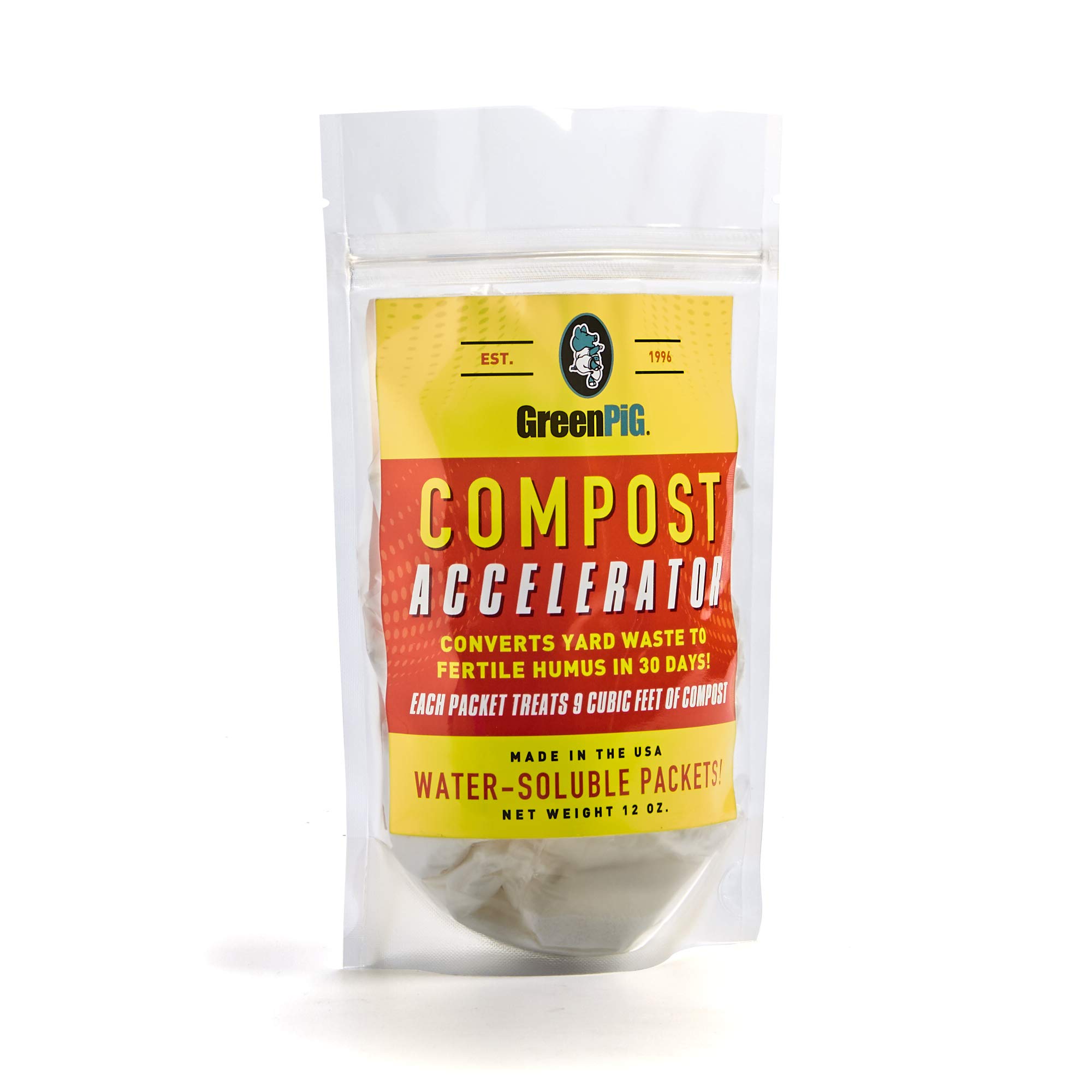 FCMP Outdoor IM4000 Dual Chamber Tumbling Composter + GREEN PIG Compost Accelerator