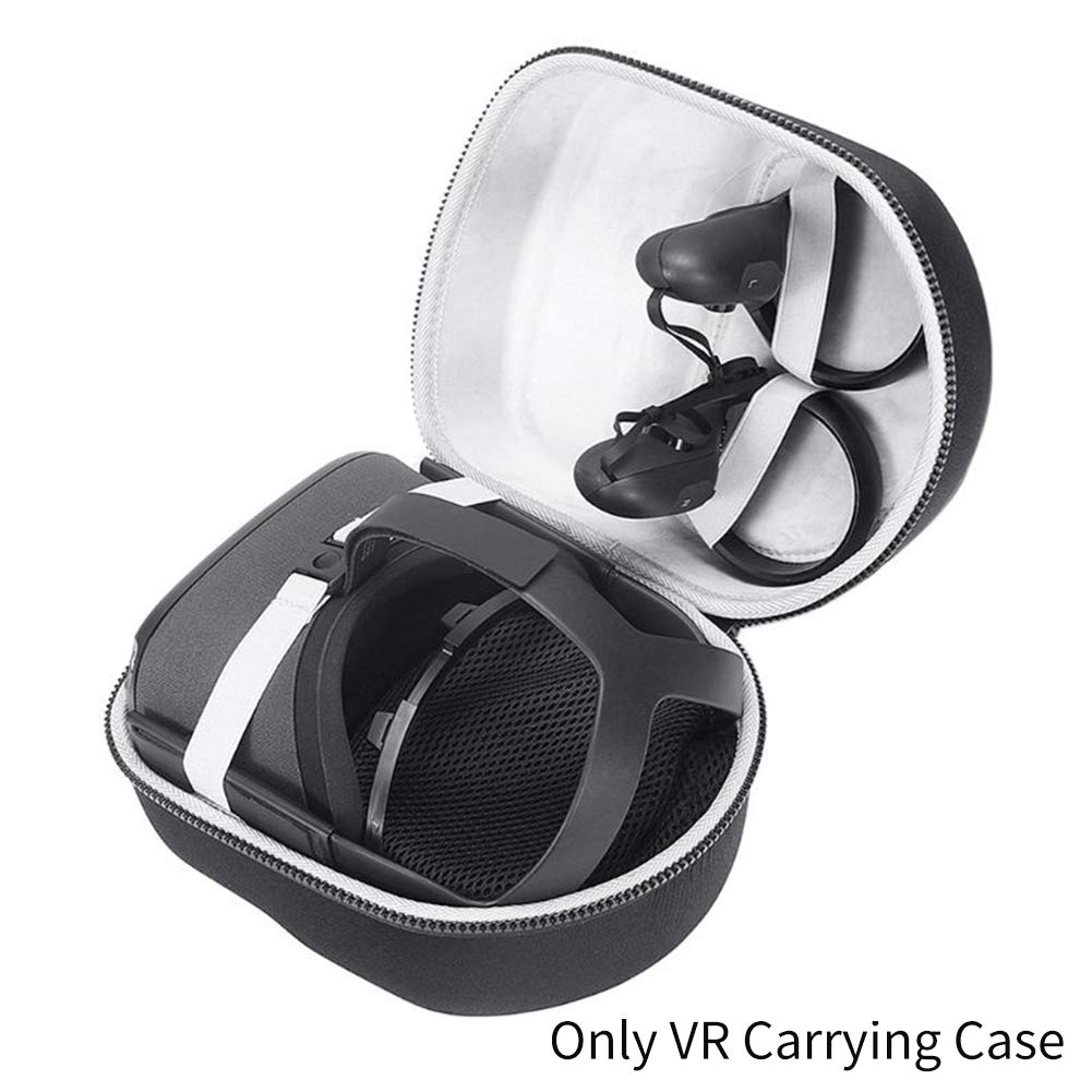 beiyoule Hard Carrying Case for Oculus Quest 2 All-in-one VR Gaming Headset and Controllers,Crush Resistant, Anti-Shock, Portable Protection,Hard EVA Carry Case with Strap